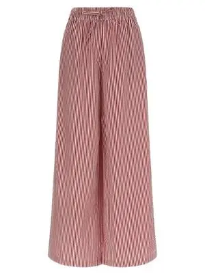 P.a.r.o.s.h Cashine Cotton Poplin Striped Pants