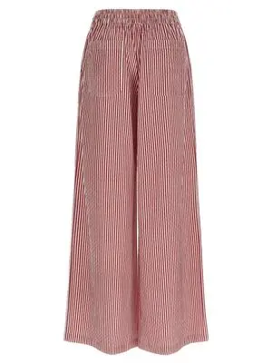 P.a.r.o.s.h Cashine Cotton Poplin Striped Pants