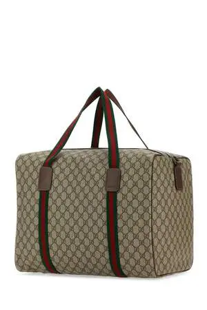 Gucci Gg Supreme Fabric Travel Bag - Multicolor