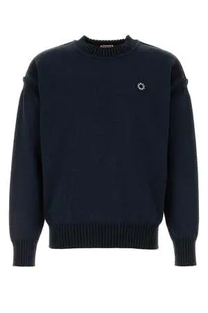 Kenzo Midnight Cotton Blend Sweater - Blue