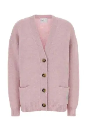 Isabel Marant Étoile Melange Alpaca Blend Eborah Cardigan - Pink