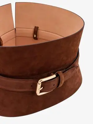 Max Mara Nubuck Bustier Belt