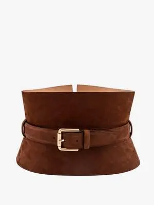 Max Mara Nubuck Bustier Belt
