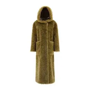 Herno Curly Faux Fur Coat