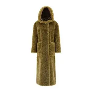 Herno Curly Faux Fur Coat