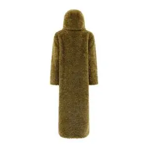 Herno Curly Faux Fur Coat