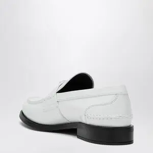 Prada Brushed Leather Loafer