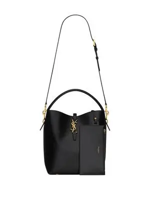 Saint Laurent Le 37 In Shiny Leather