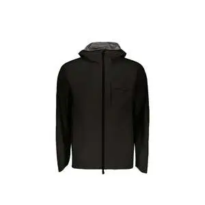 Herno Lightweight Hooded Jacket - Black