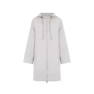 Herno Lightweight Parka Coat - Gray