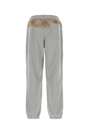 Burberry Grey Cotton Joggers