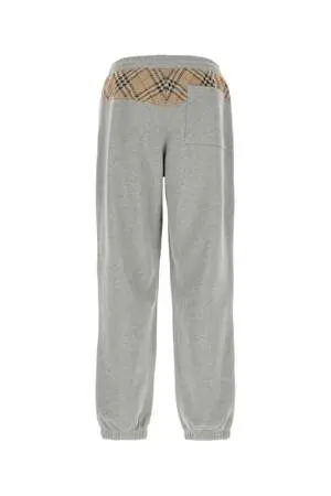 Burberry Grey Cotton Joggers