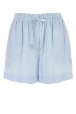 Alexander McQueen Pastel Light- Jacquard Shorts - Blue