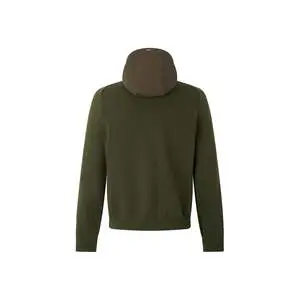 Herno Panelled Hooded Jacket - Green