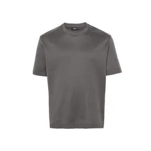 Herno Silk Blend T-shirt - Gray