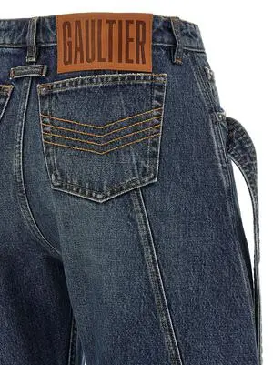 JEAN PAUL GAULTIER The Denim Strap Jeans
