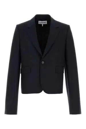 Loewe Midnight Wool Blazer - Blue