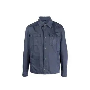 Herno Chest-pockets Shirt - Blue