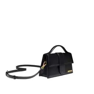 Jacquemus Le Grand Bambino Leather Handbag - Black