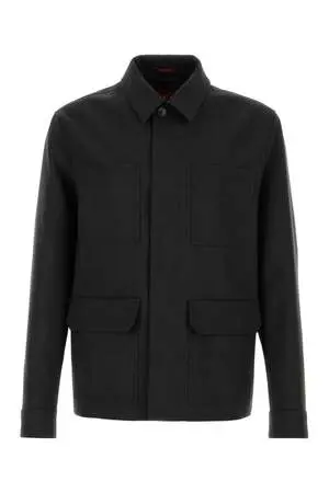 Gucci Charcoal Wool Jacket - Gray