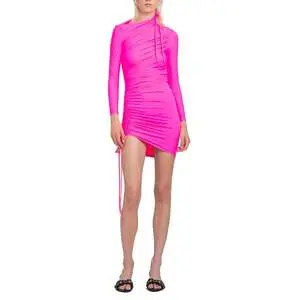 Balenciaga Stretch-design Mini Dress - Pink