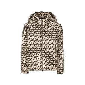 Valentino Garavani Toile Iconographe Down Jacket - Cream