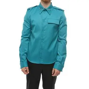 Bottega Veneta Grain De Poudre Wool Shirt