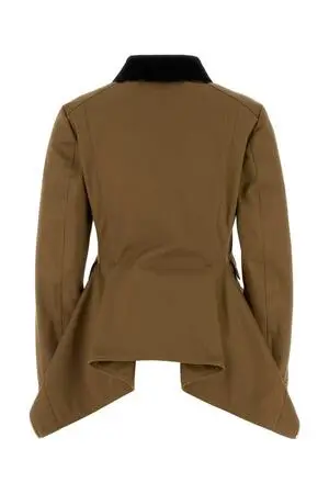 Alexander McQueen Mud Cotton Jacket