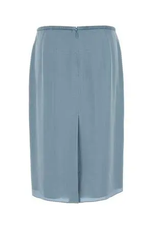 Gucci Silk Skirt - Blue