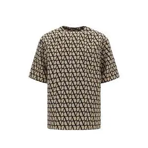 Valentino Garavani Iconographe Crewneck T-shirt - Brown