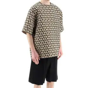 Valentino Garavani Iconographe Crewneck T-shirt - Brown