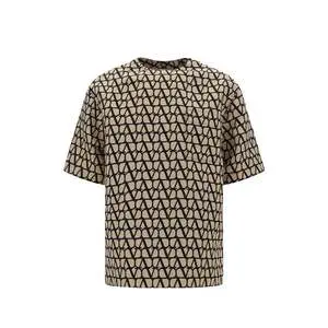 Valentino Garavani Iconographe Crewneck T-shirt - Brown