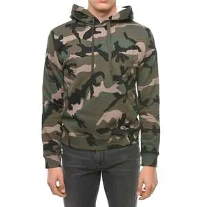 Valentino Garavani Camouflage Pattern Hoodie Sweatshirt
