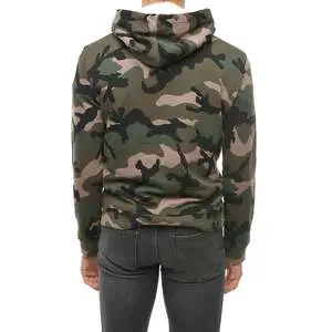 Valentino Garavani Camouflage Pattern Hoodie Sweatshirt