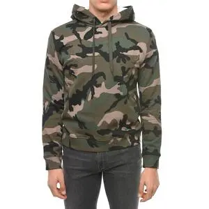 Valentino Garavani Camouflage Pattern Hoodie Sweatshirt