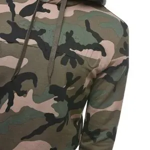 Valentino Garavani Camouflage Pattern Hoodie Sweatshirt