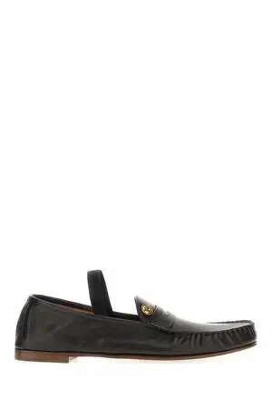 Versace Leather Loafers