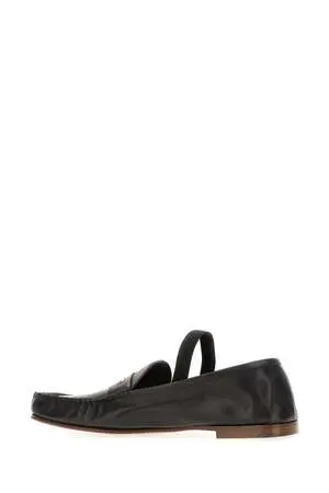Versace Leather Loafers