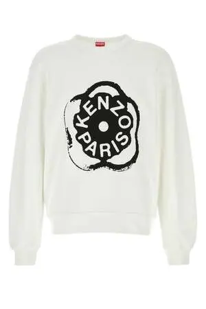 Kenzo Cotton Sweatshirt - White