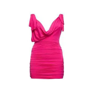 Attico Jersey Mini Dress - Pink