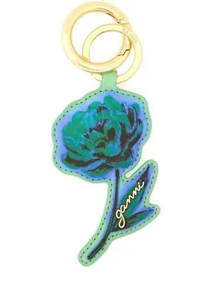 GANNI Keychain Flower - Green