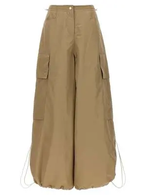 Palm Angels PALM ANGELS Nylon Parachute Pants Cream