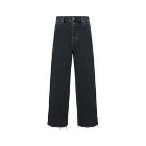 Gucci Wide-leg Denim Jeans - Black