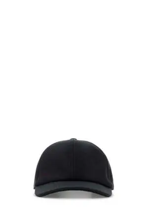 Gucci Navy Wool Baseball Cap - Blue