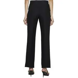 Valentino Garavani Wool And Silk Trousers