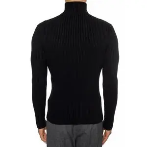 Balenciaga Cashmere Blend Rib Knit Turtleneck