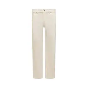 JIL SANDER Regular-fit Denim Trousers - White