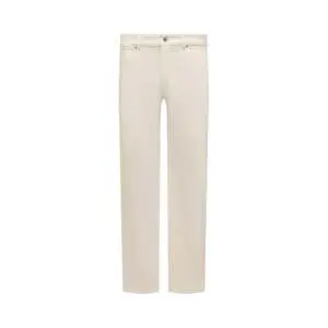 JIL SANDER Regular-fit Denim Trousers - White
