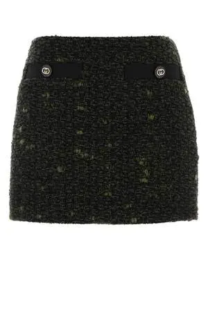 Gucci Bouclã¨ Mini Skirt - Multicolor