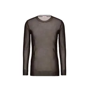 Valentino Garavani Semi-transparent Sweater - Brown